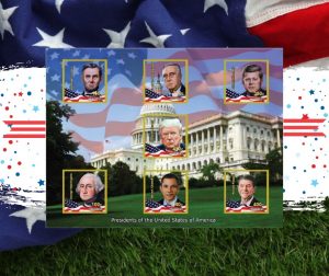 American Presidents – Stamp Sheet | Cpost International