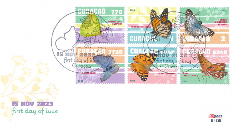 Butterflies – First Day Cover | Cpost International